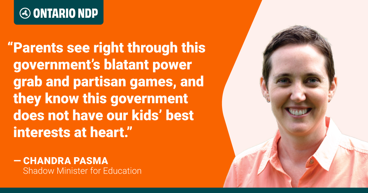 PASMA: Ontarians are not buying Calandra’s political games; we need ...