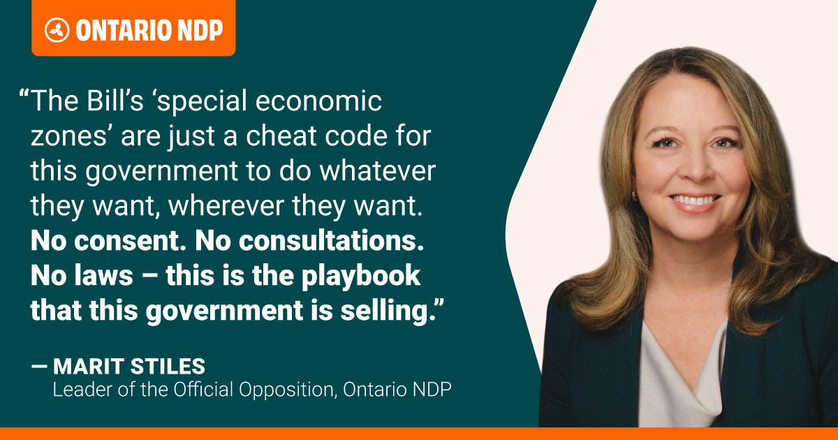 "This is a dangerous power grab,” NDP calls to withdraw Bill 5 ...